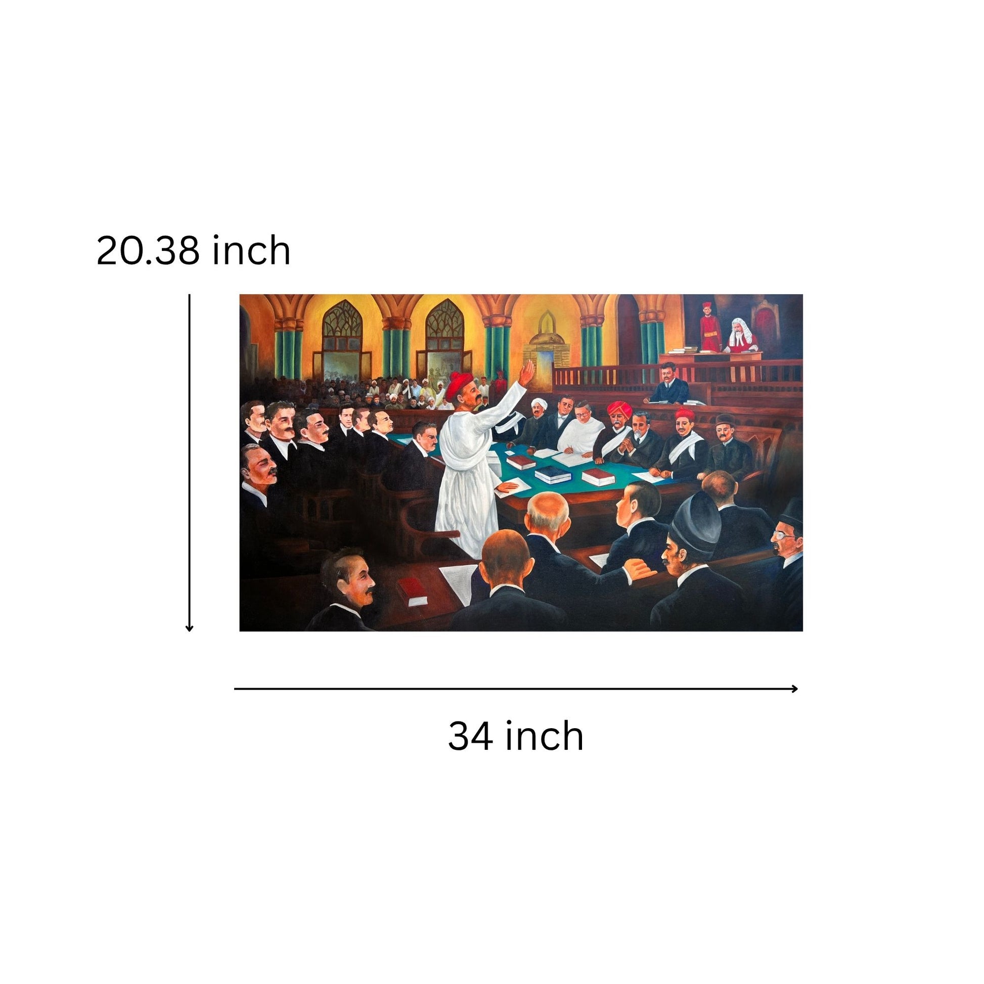 Print on Canvas - Tilak's Trial – Law Suits And More